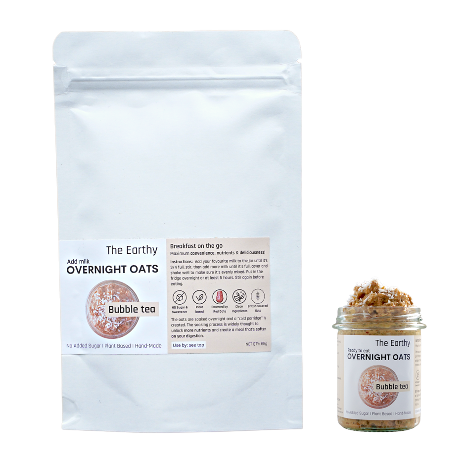 Vegan Asian-Inspired Overnight Oats & Superfood Products | The Earthy